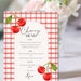 Cherry Menu Template, Sweet Cherry Menu, Red Cherry Menu, Cherries Menu ...