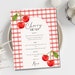 Cherry Menu Template, Sweet Cherry Menu, Red Cherry Menu, Cherries Menu ...
