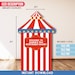 Custom Text Circus Tent Prop, Circus Custom Text, Big Top Circus Tent ...