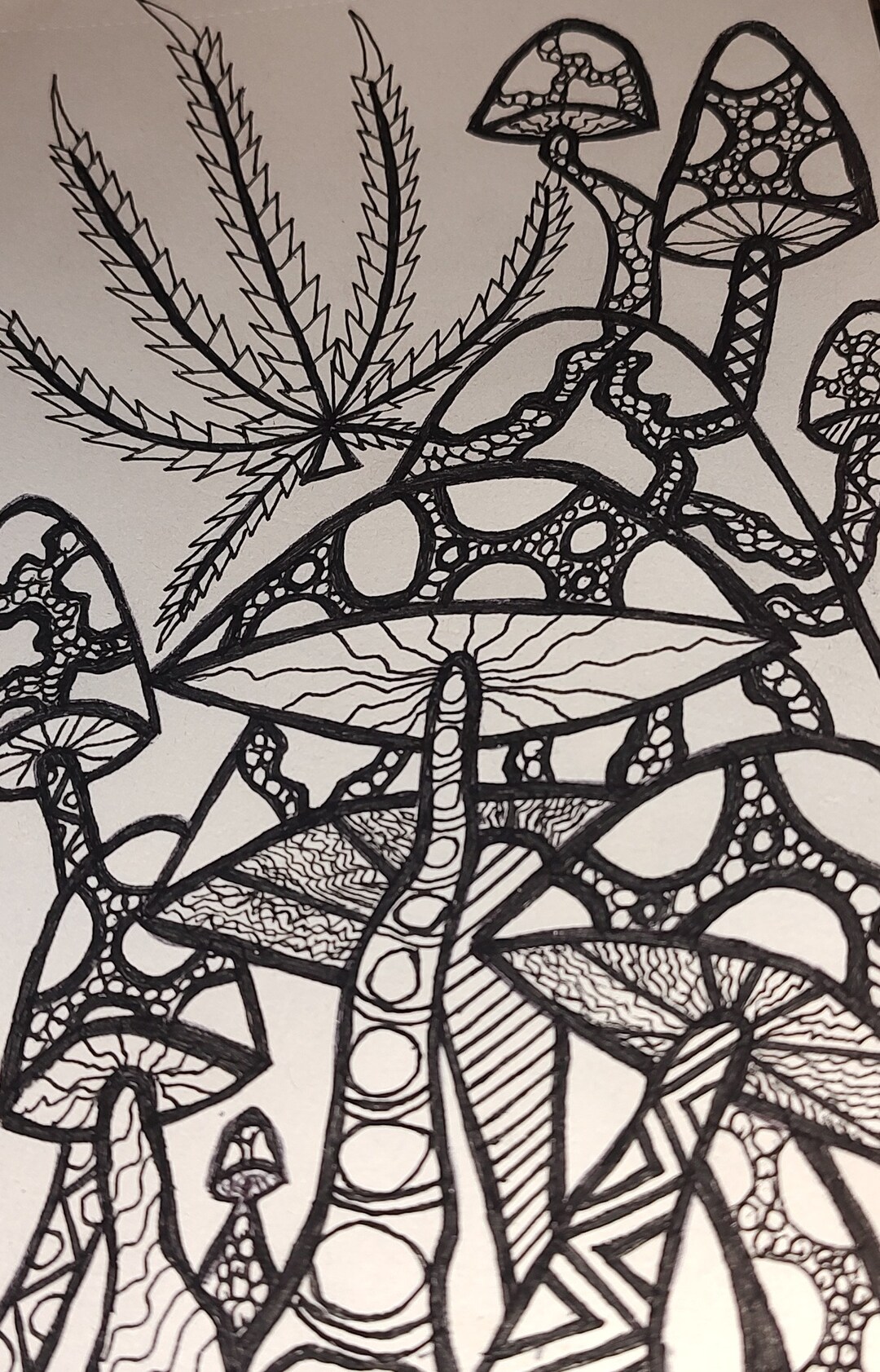 Shrooms Art for Coloring - Etsy