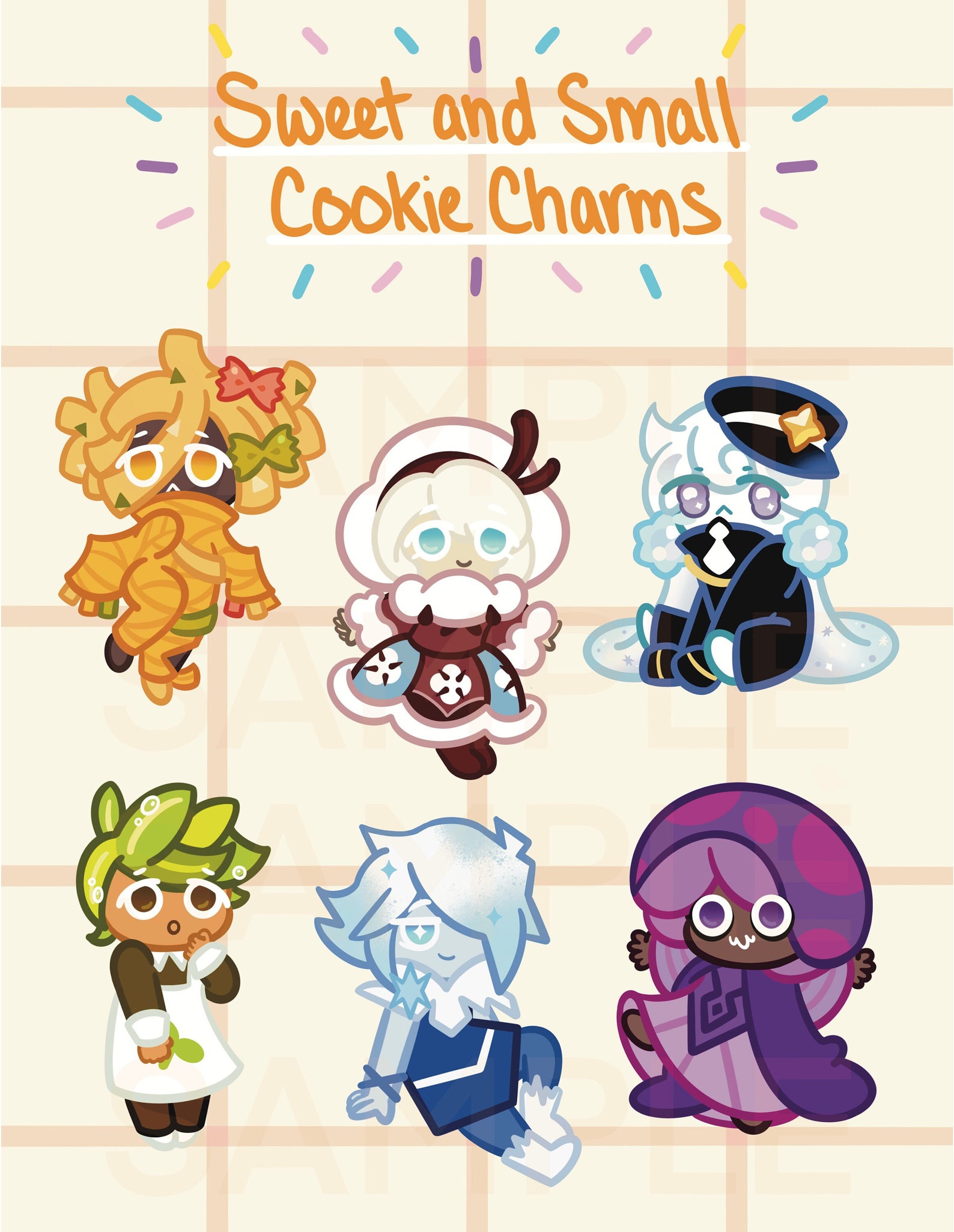 CRK Smol Character Charms 12 Options - Etsy