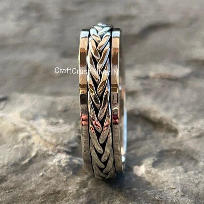 Spinner Band Ring - Etsy