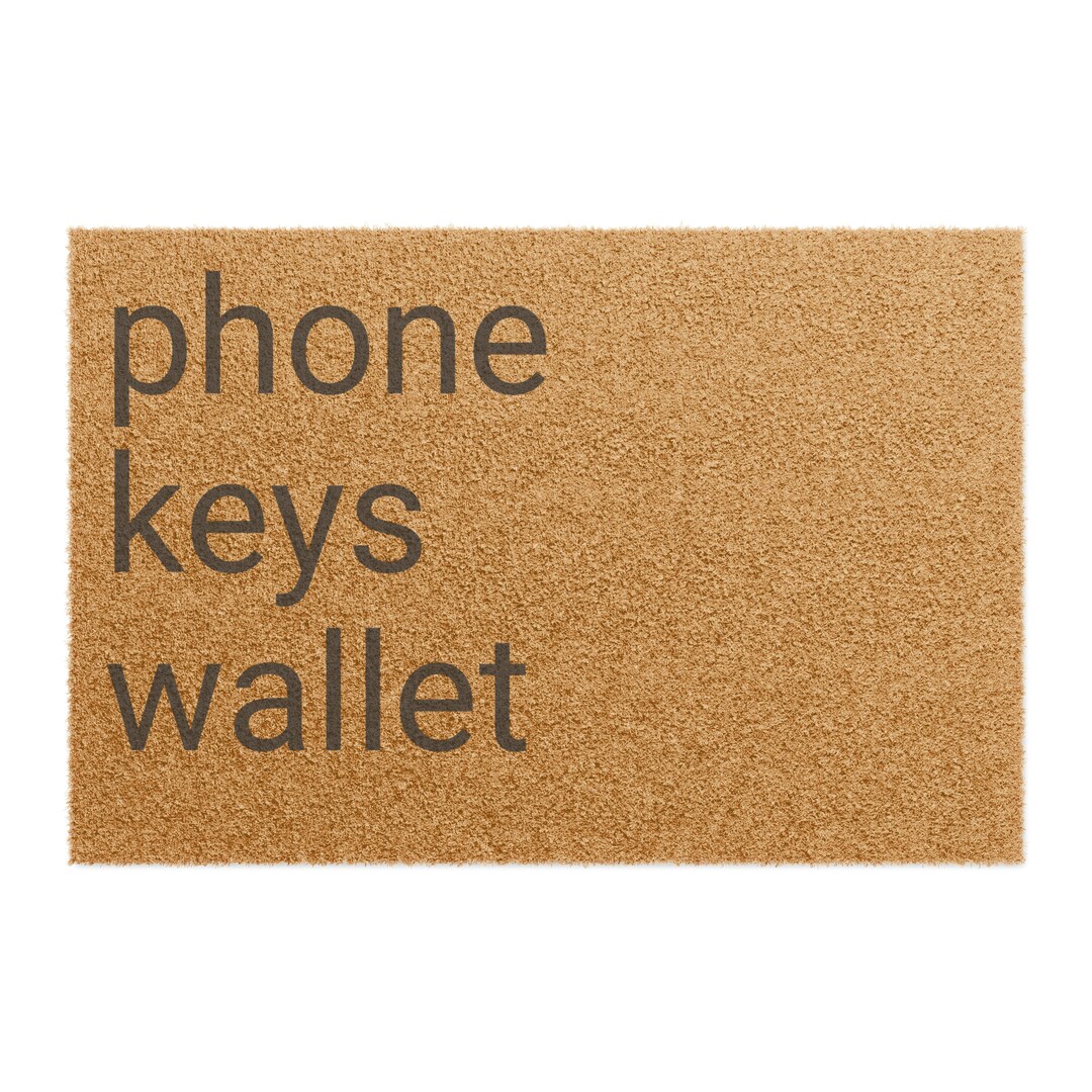 ADHD Reminder Doormat - Etsy