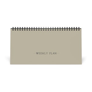 Weekly Desk Calendar - Etsy