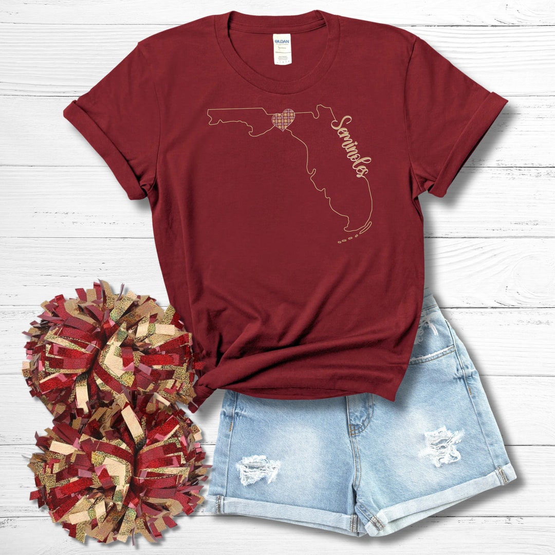 FSU Shirt, Florida State, Seminoles T-shirt, Florida State University ...