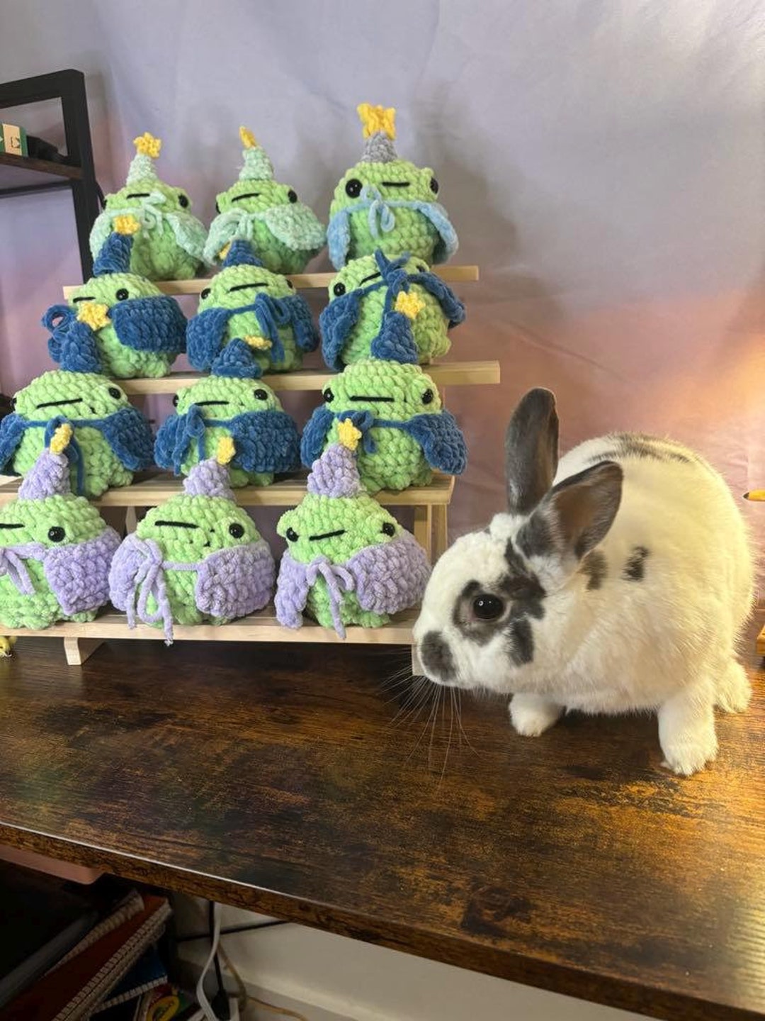 Crocheted Wizard Frogs Handmade Amigurumi - Etsy