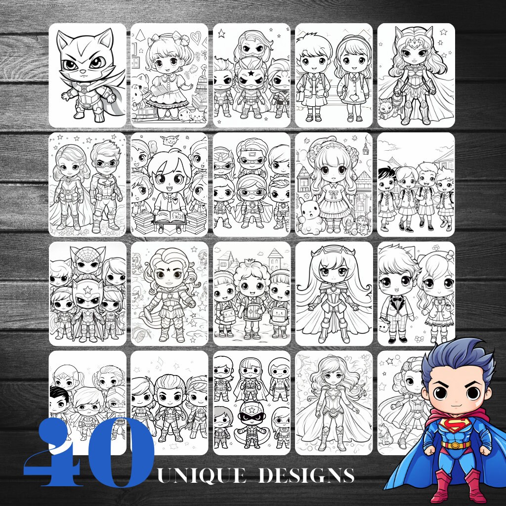 40 Premium Coloring Pages to Use or Resell Resalable Coloring Book ...