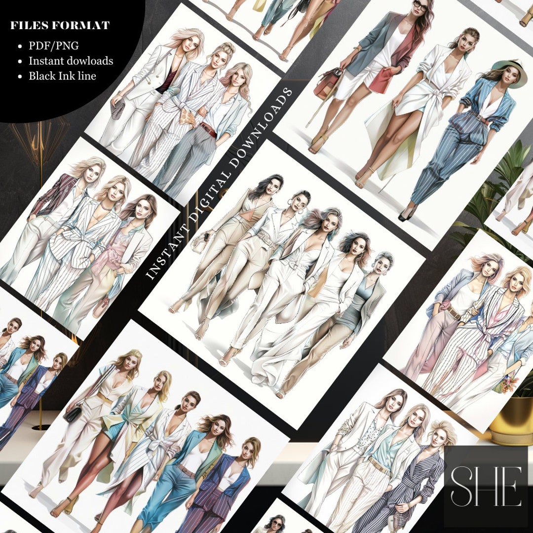 Printable Coloring Pages Resellable Digital Products Coloring Book 40 ...