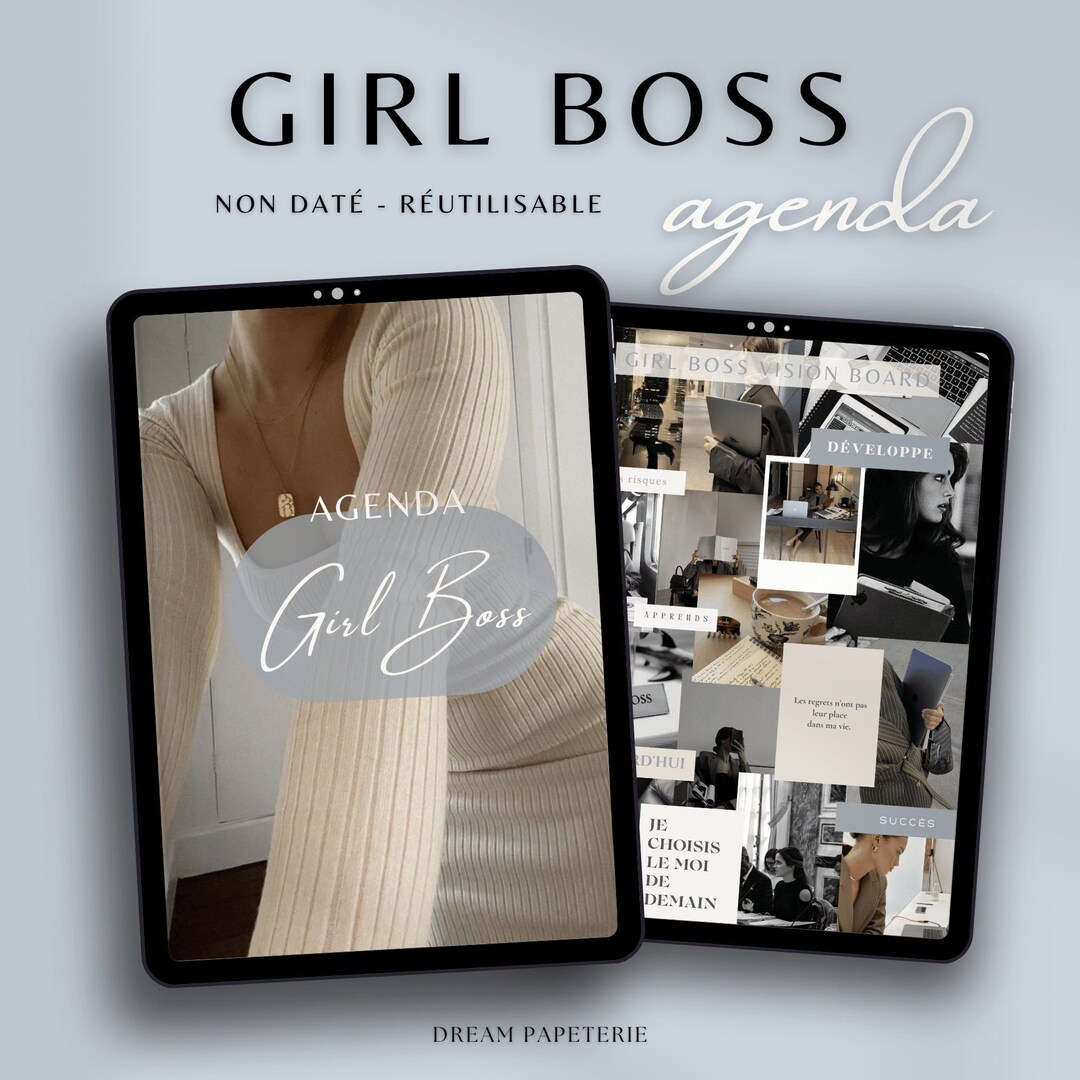 Girl Boss Diary Digital Planner Business Planner Goodnotes Calendar ...