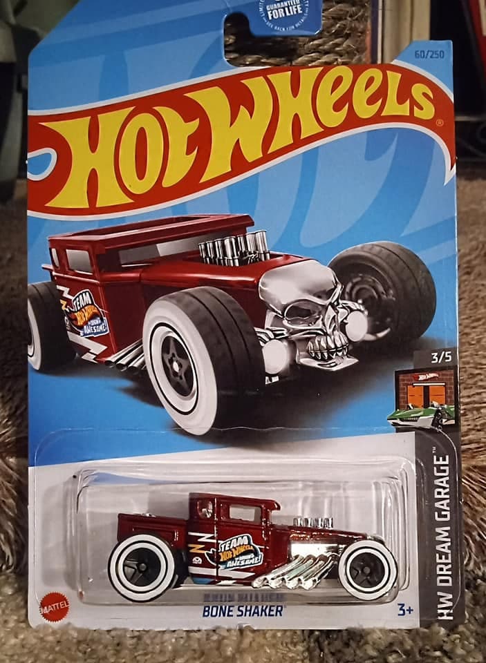 Hot Wheels Red Bone Shaker Dream Garage - Etsy