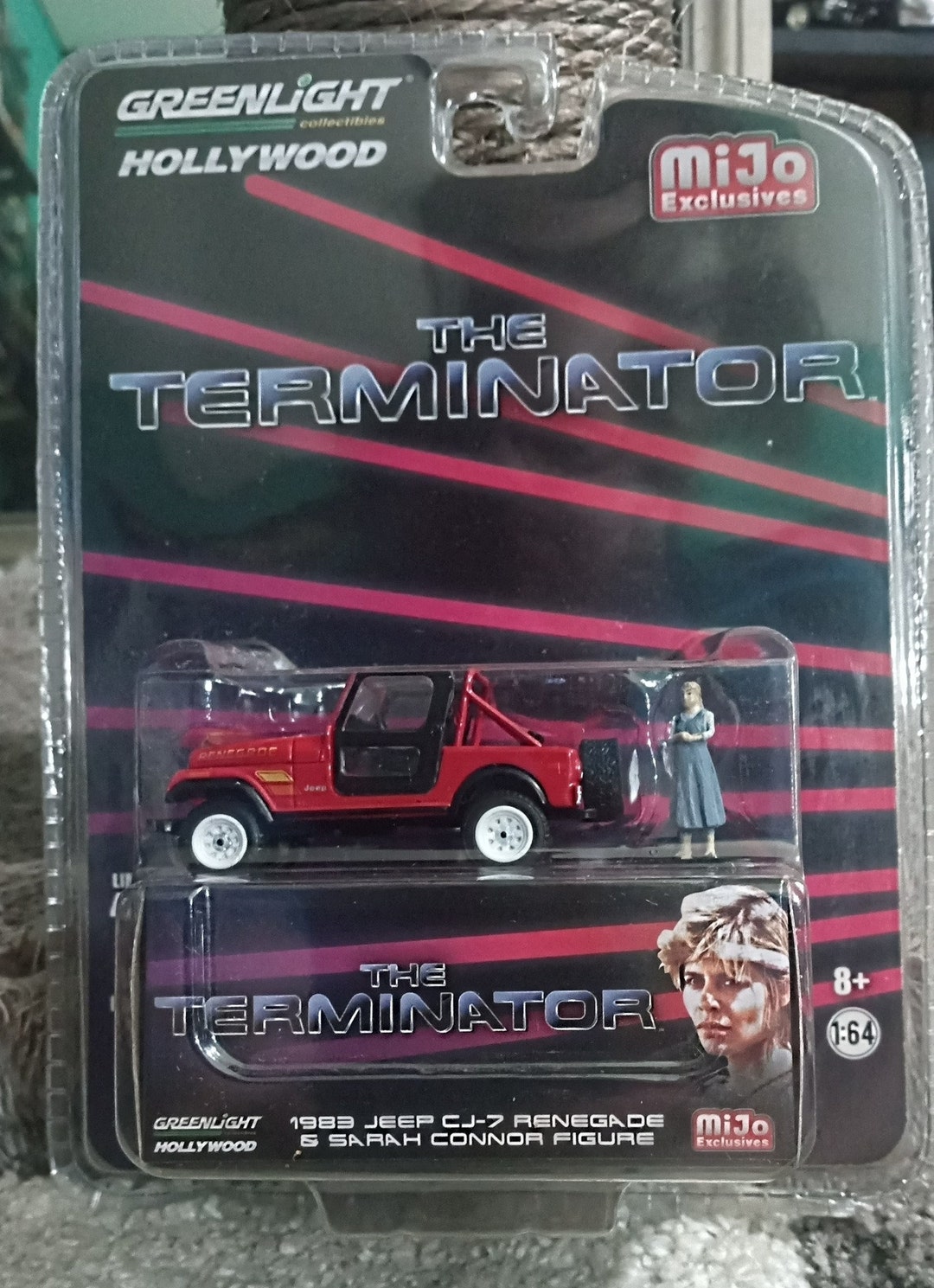 Greenlight Hollywood the Terminator Mijo Exclusive 1983 Jeep CJ-7 With ...