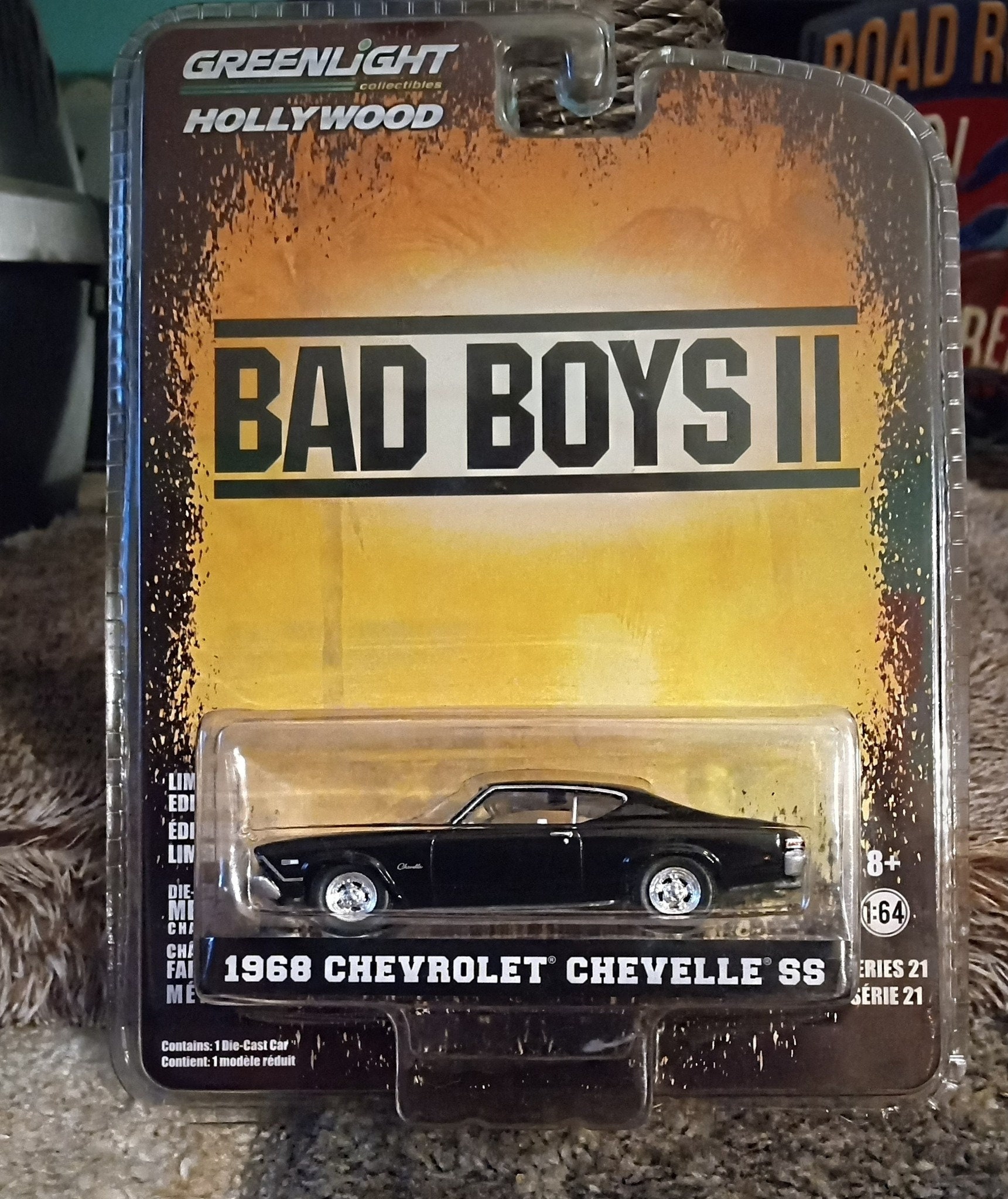 Greenlight Hollywood Bad Boys II 1969 Chevy Chevelle 1/64 Scale Rubber Tires - Etsy