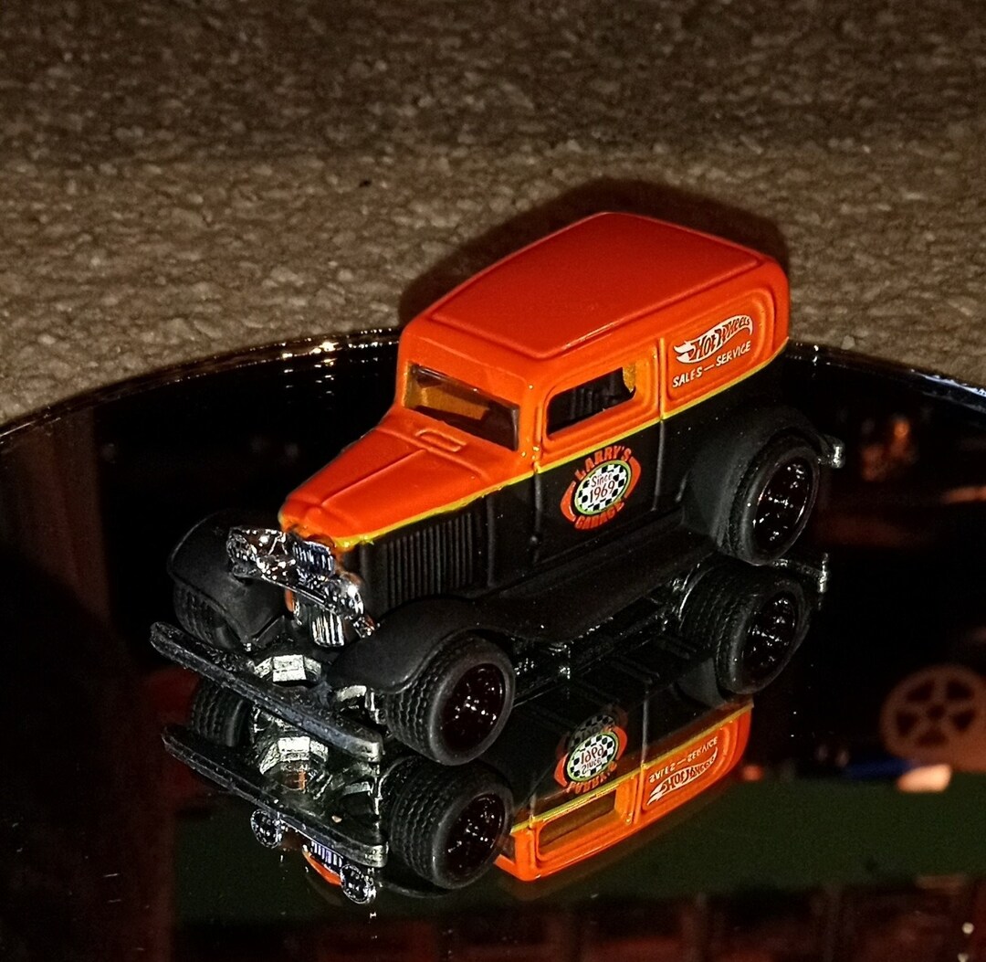 Hot Wheels Larrys Garage 1932 Ford Delivery Rubber Tires - Etsy