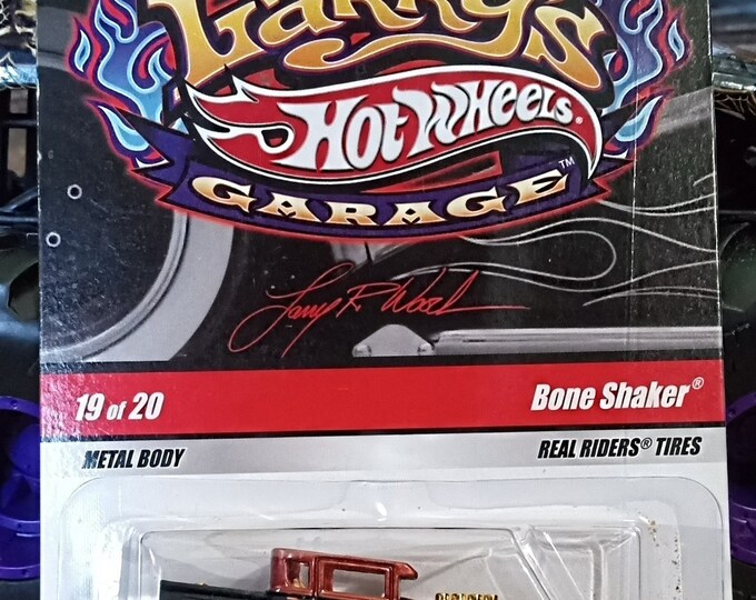Hot Wheels Larrys Garage Bone Shaker Chase Initials on the Base VHTF - Etsy