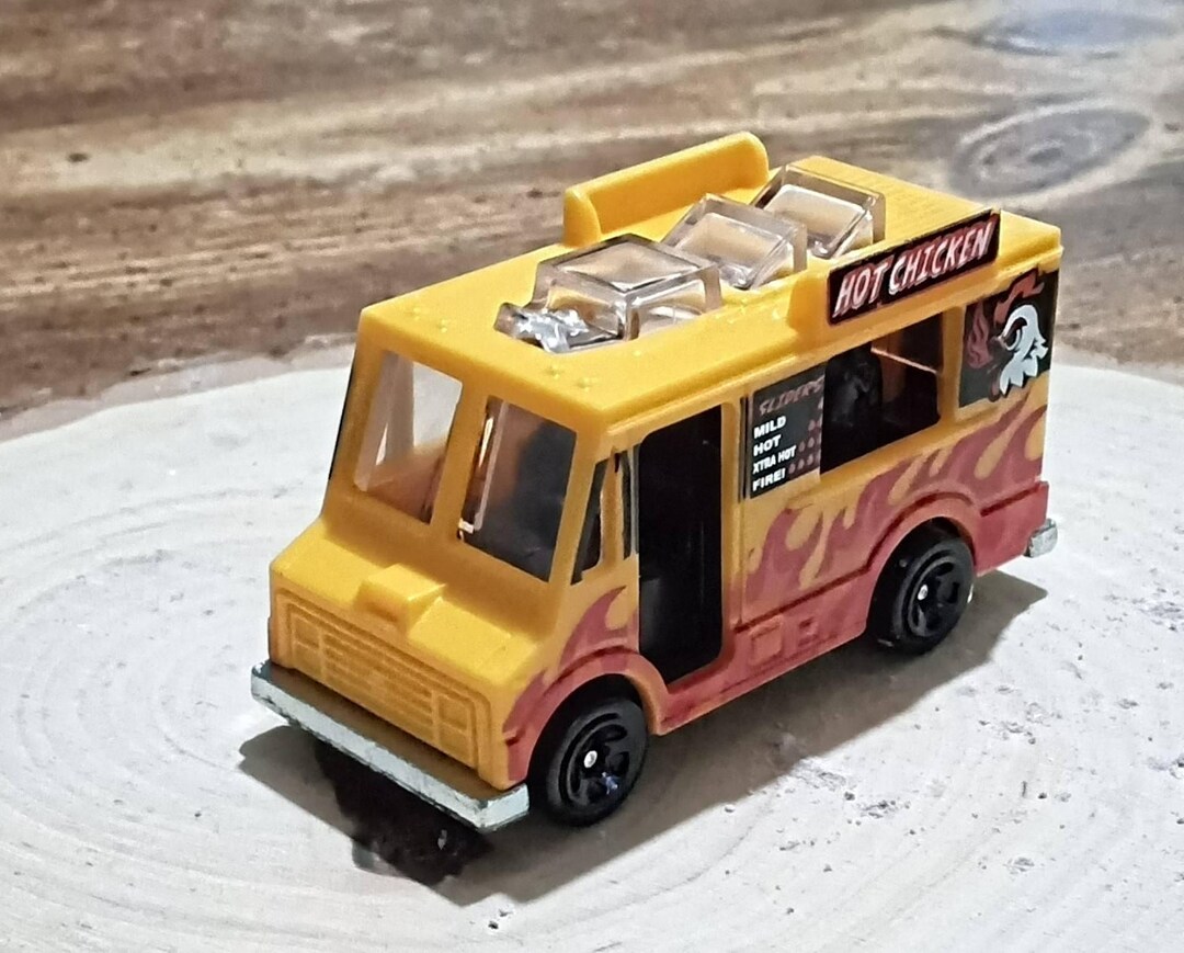 Hot Wheels Quick Bite Food Truck Hot Chicken - Etsy