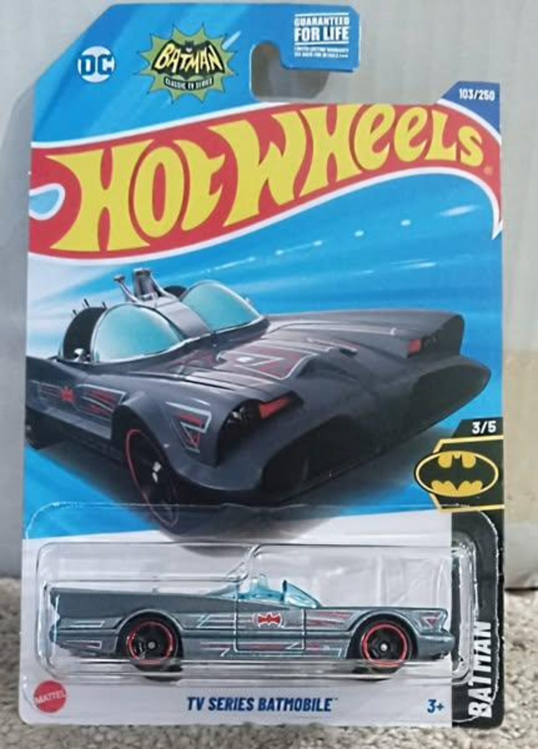 Hot Wheels Classic TV Series Batmobile Ice Blue Version - Etsy