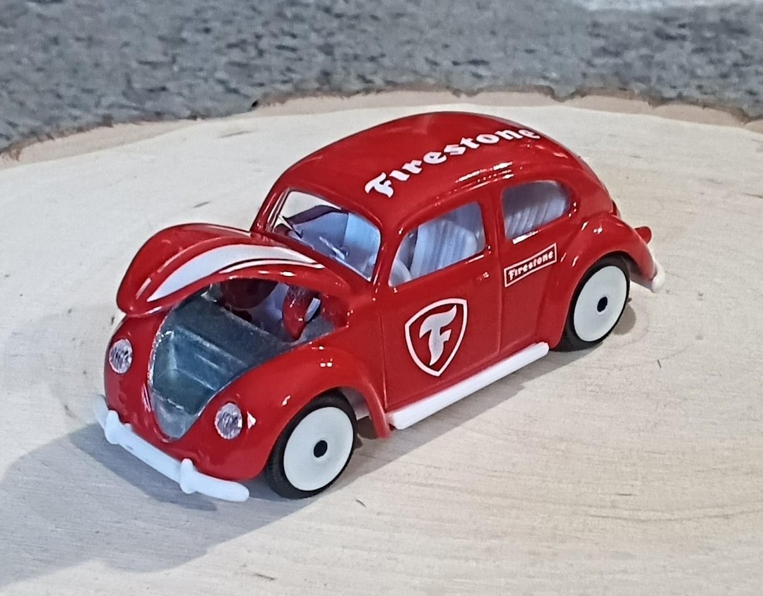 Jada Majorette Punch Bug Classic VW Beetle Firestone Opening Hod Rubber Tires 1/64 Scale - Etsy