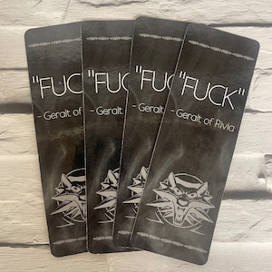 The Witcher Handmade Bookish Bookmark - Etsy