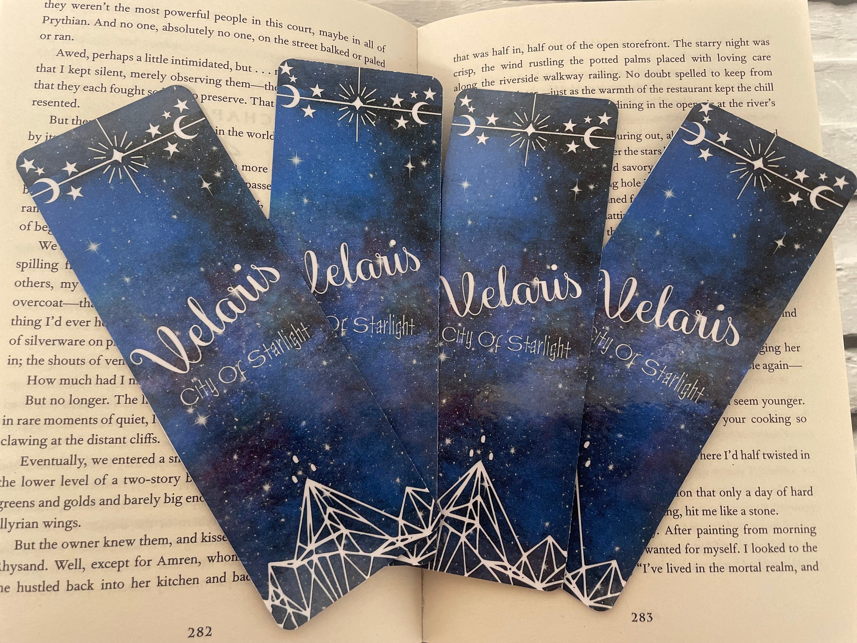 VELARIS, ACOTAR Bookmark, Double Sided, a Court of Thorns and Roses ...
