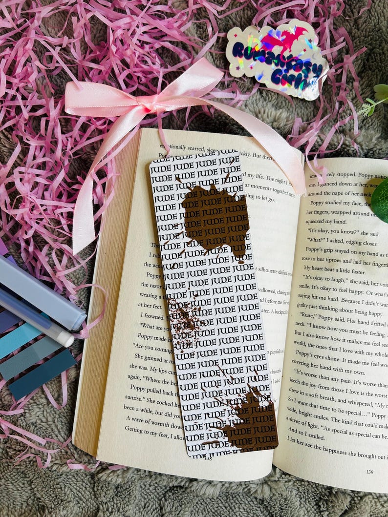 The Cruel Prince Handmade Bookmark, Holly Black, Carden and Jude ...