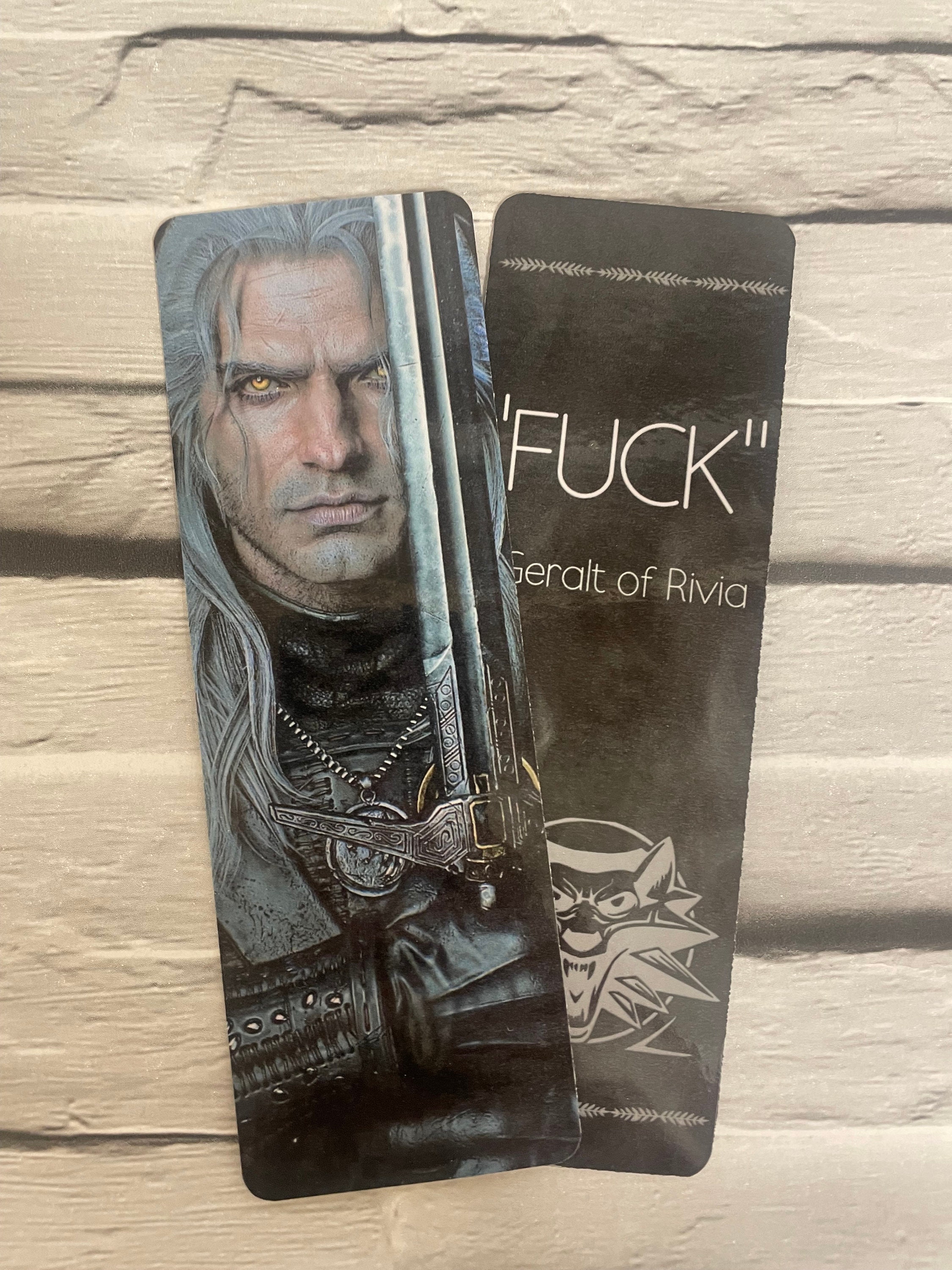 The Witcher Handmade Bookish Bookmark - Etsy