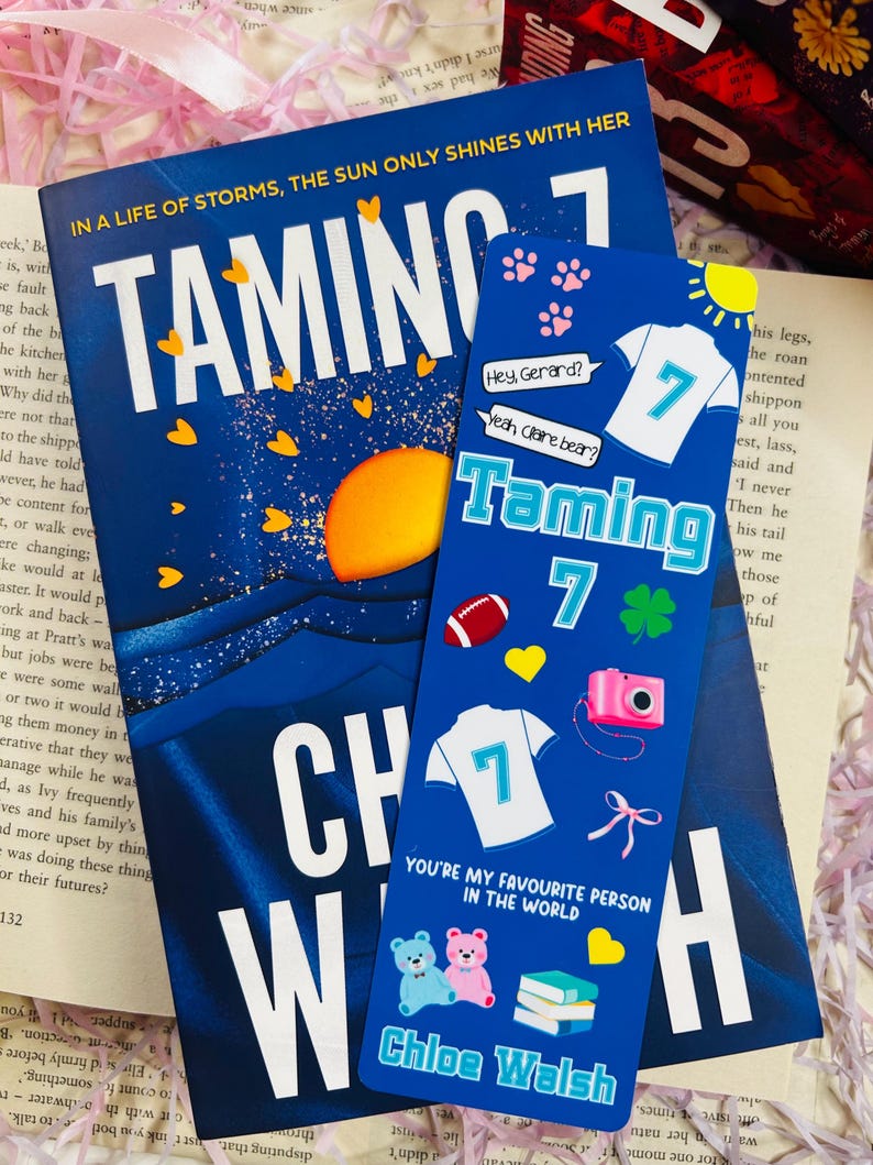 Boys of Tommen, Chloe Walsh Inspired Bookmarks – Binding 13, Saving 6 ...