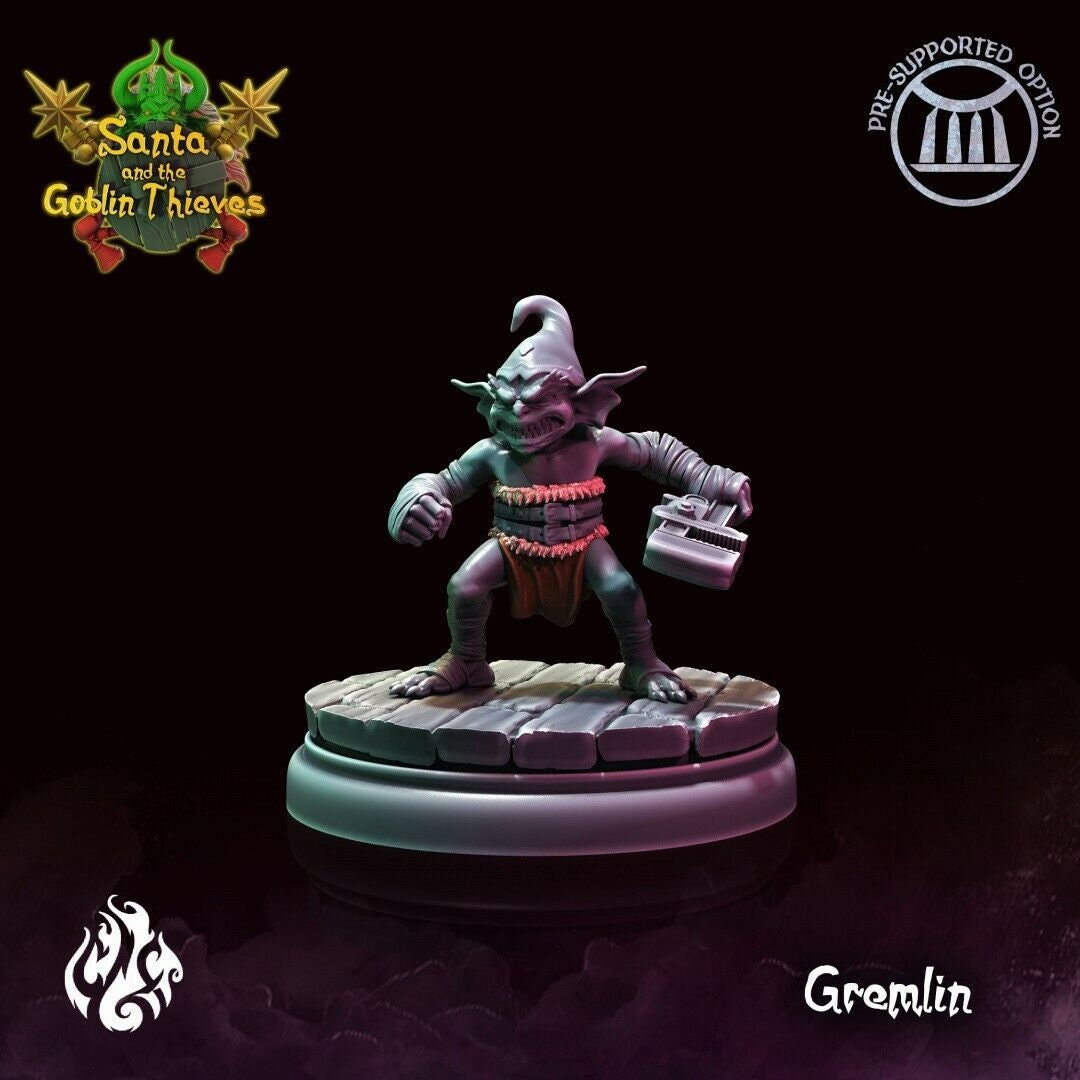 Gremlin Goblin 32mm Dnd Miniatures Dungeons and Dragons - Etsy