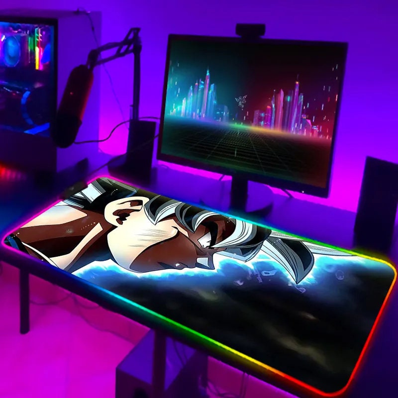 Large Mouse Pad Gaming Backlight Computer Mat sold by Overnight ...