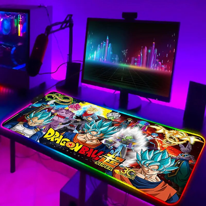 Large Mouse Pad Gaming Backlight Computer Mat sold by Overnight ...