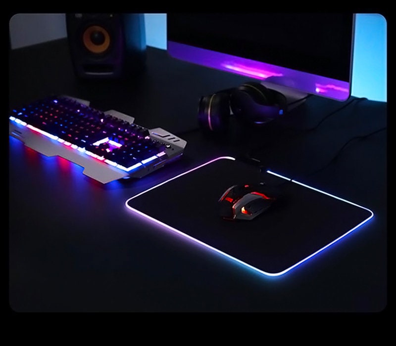 PKM Cute Gengar RGB Pc Gamer Keyboard Mouse Pad Designed & Sold By ...