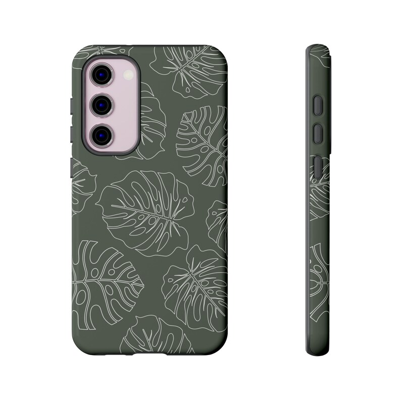 Monstera Plant Phone Case, Sage Green Phone Case, Plant iPhone Case ...
