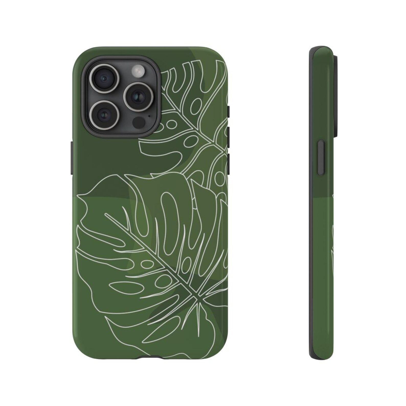 Monstera Plant Phone Case, Sage Green Phone Case, Plant iPhone Case ...