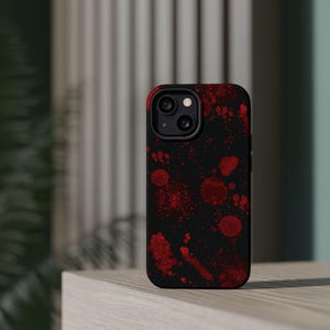 Blood Splatter Phone Case Halloween Phone Case Bloody Phone Case for ...
