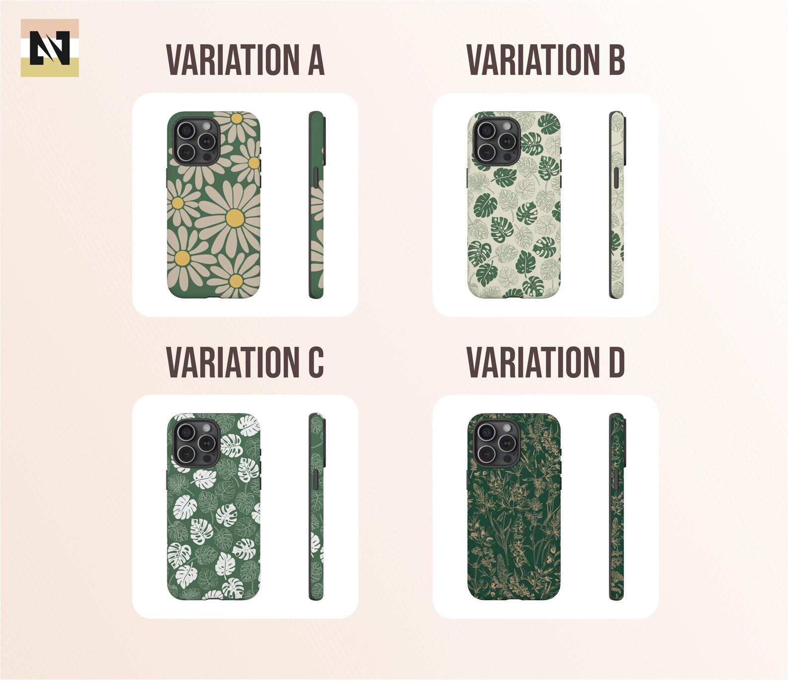 Monstera Phone Case Monstera Plant Phone Case Green Phone Case for ...
