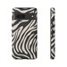 Zebra Print Phone Case, Zebra Print iPhone Case, Animal Print Phone ...