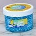 Bubble Bath | Floam Slime | Crunchy Slime | Blue Clear/floam Slime - Etsy