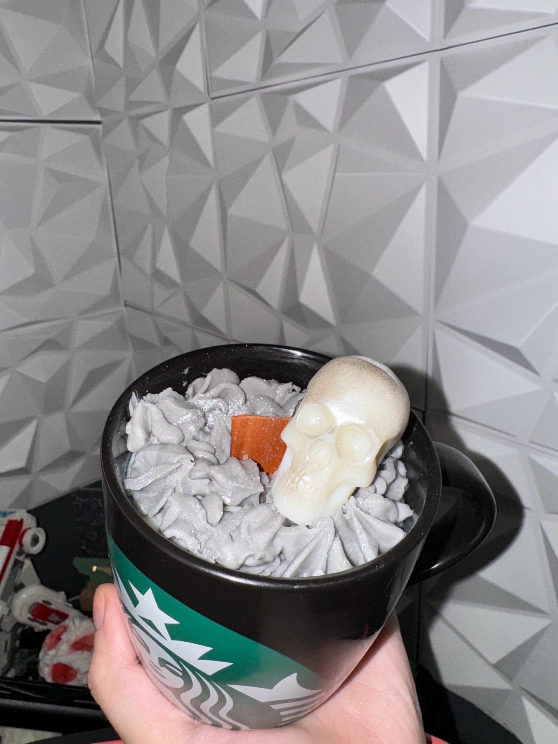 Skull Candle Unique Skeleton Gift, Halloween Fall 14 Oz, Fall Scented ...