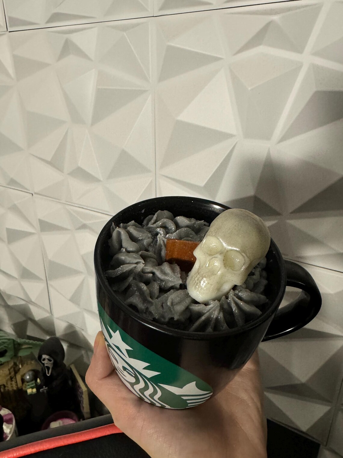 Skull Candle Unique Skeleton Gift, Halloween Fall 14 Oz, Fall Scented ...