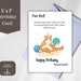 Printable Cat Birthday Card Cat Birthday Card Happy Birthday Card ...