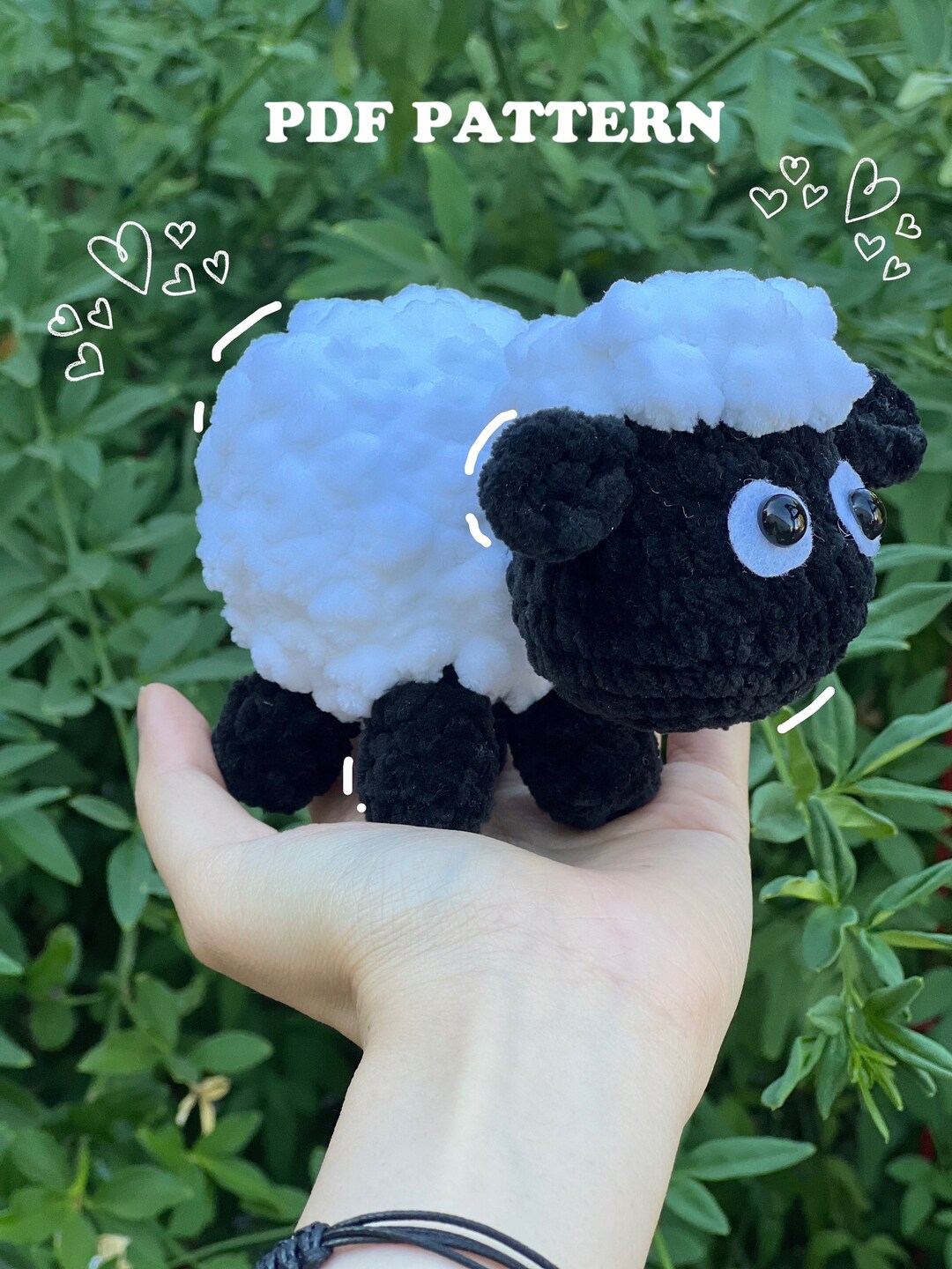 Blacknose Sheep Crochet Pattern| Amigurumi Pattern| PDF File | DIGITAL ...