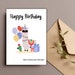 Printable Birthday Card Llama Birthday Card Cute Llama - Etsy
