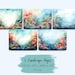 Watercolor Ocean Backgrounds: Under the Sea Scrapbook Paper (digital ...