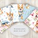 Cute Corgis Digital Paper Instant Download Digital Scrapbooking ...
