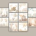 Watercolor New Baby Paper Pack: Neutral Scrapbook Patterns (digital ...