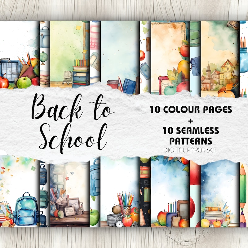 School Scrapbook - Etsy