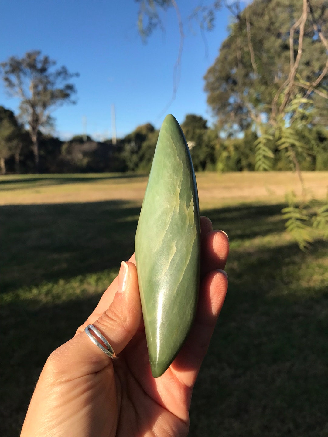 Canadian Nephrite Jade - Polished Freeform - Etsy