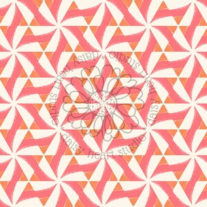 Orange Dream Digital Scrapbook Paper With a Commercial License for POD ...