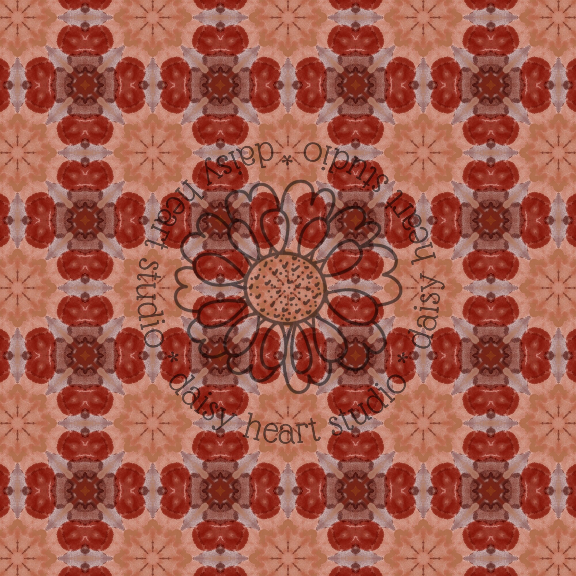 Terracotta Tiles Digital Paper Pack |scrapbook Paper With a Commercial ...