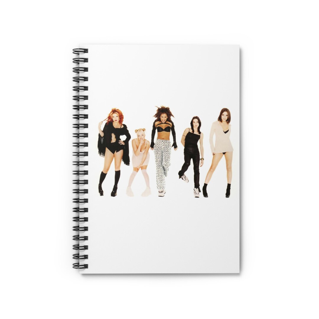 Spice Girls Spiceworld Girl Power Spiral Notebook Ruled Line - Etsy
