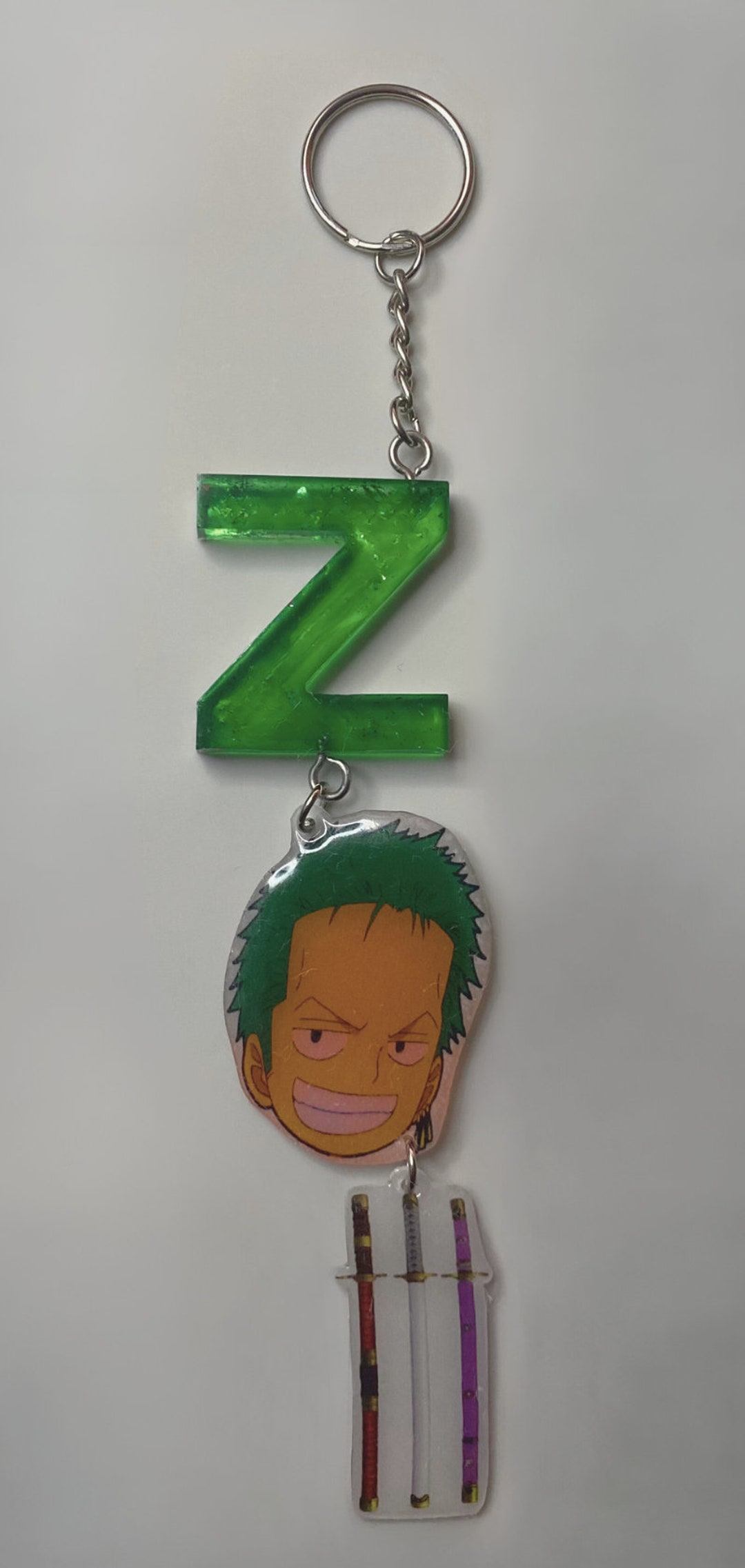 Roronoa Zoro Keychain - Etsy
